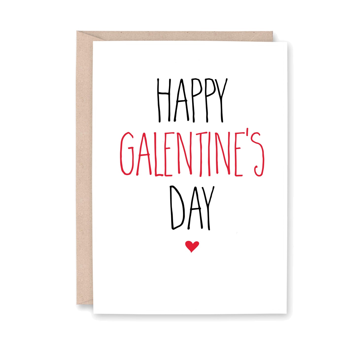 Happy Galentine's Day Card – Striped Hat Studio